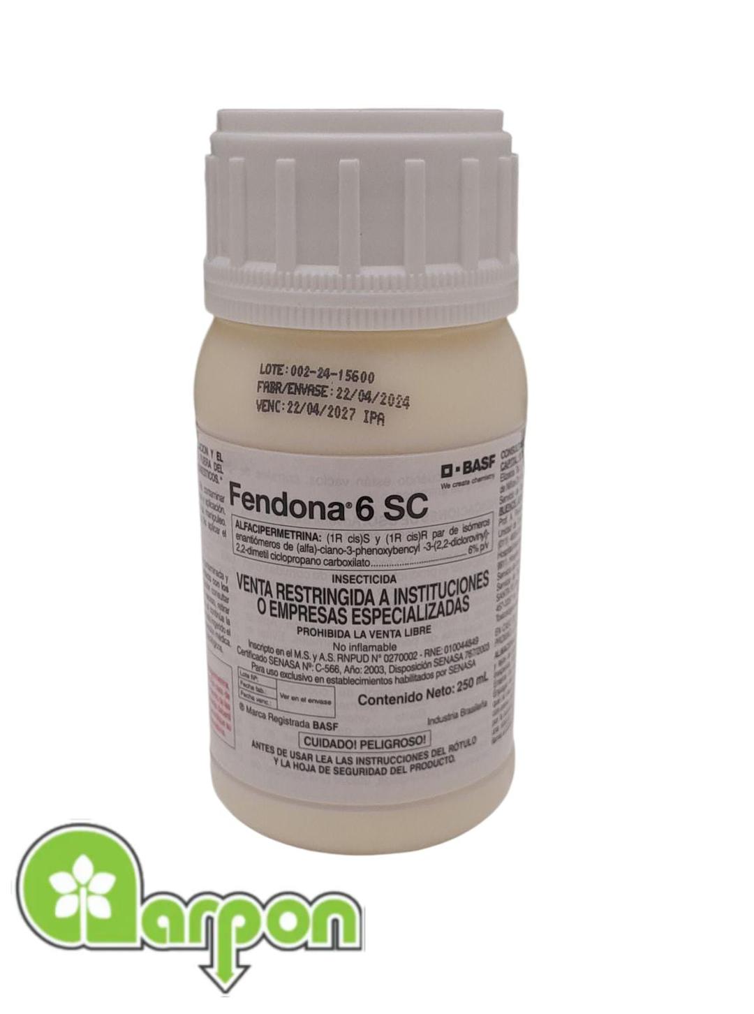 Fendona® 6 Sc SUSPENCION CONCENTRADA X 250CC. - Arpon División Ambiental